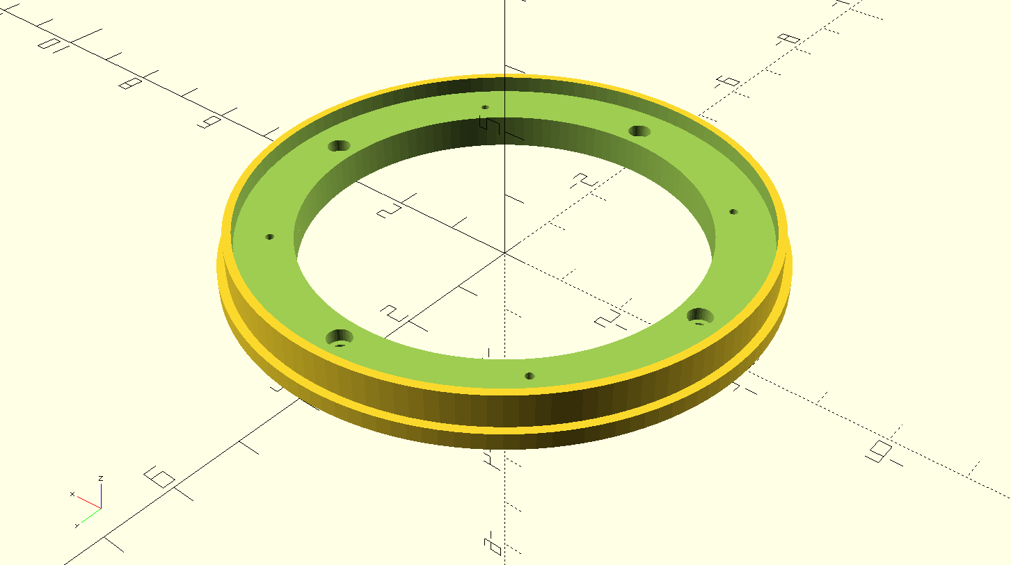 Speaker Spacer Ring Generator por jonbourg | Descargar modelo STL gratuito | Printables.com