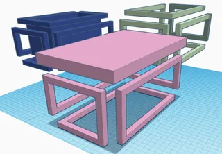 Impossible Table Tech by RonnyS | Download free STL model | Printables.com
