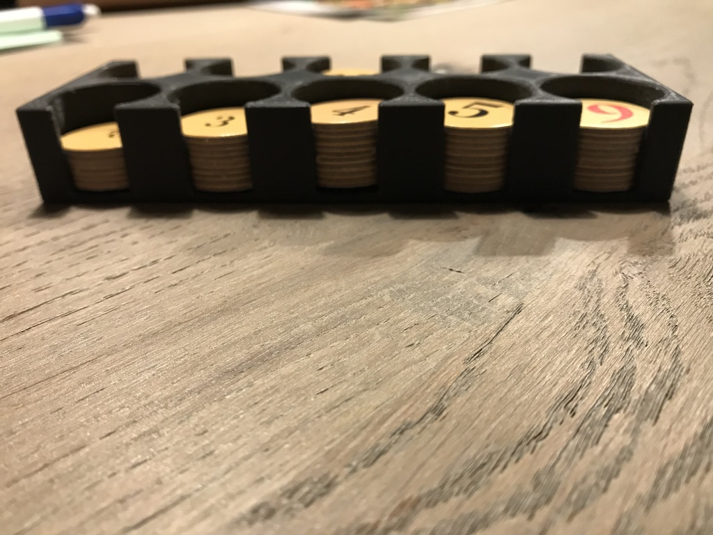 catan number coin holder by Cor ten Hoor | Download free STL model ...