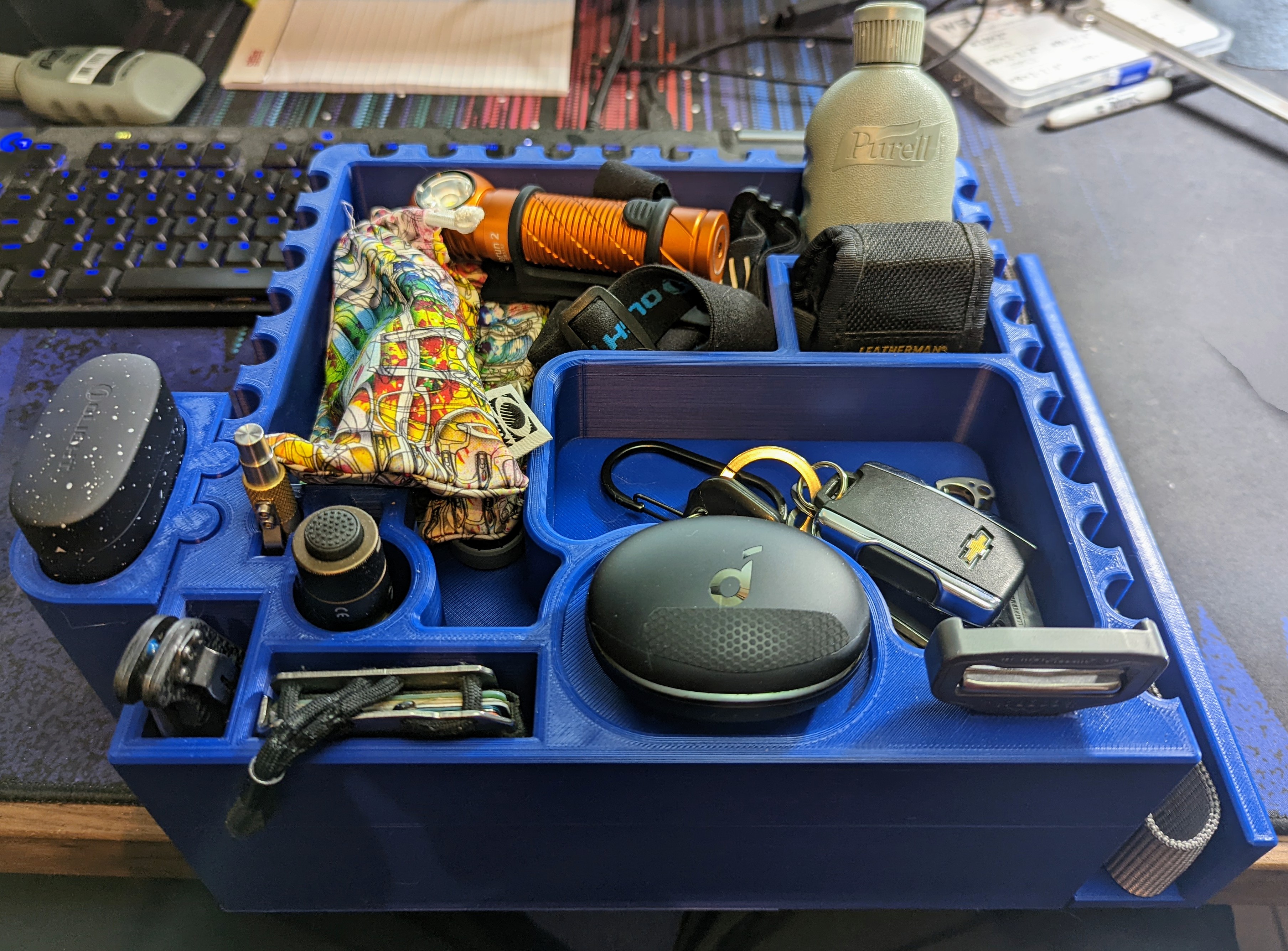 Modular EDC Caddy by XKilox95 | Download free STL model | Printables.com