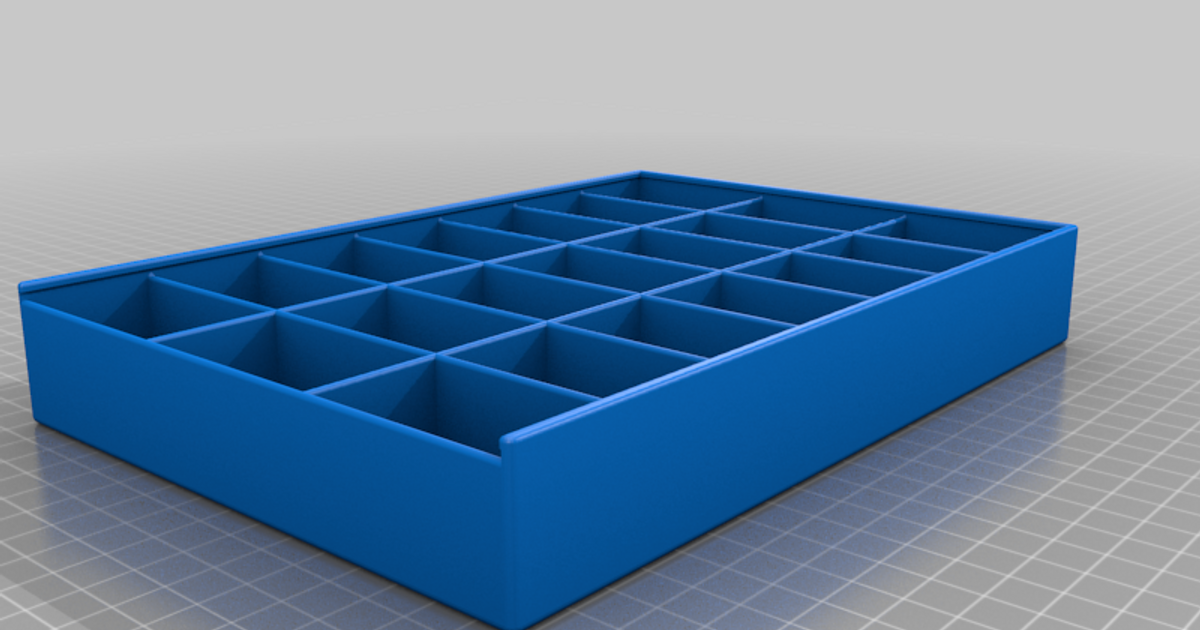 box for storing sewing thread bobbins by nj1337 | Download free STL ...