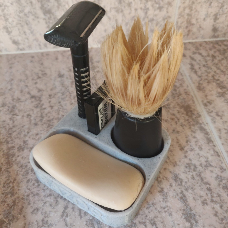 Classic shaving kit by briefer | Download free STL model | Printables.com