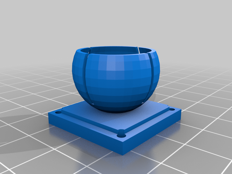 Gorillapod Ball adapter for Ender 3 by briefer | Download free STL ...