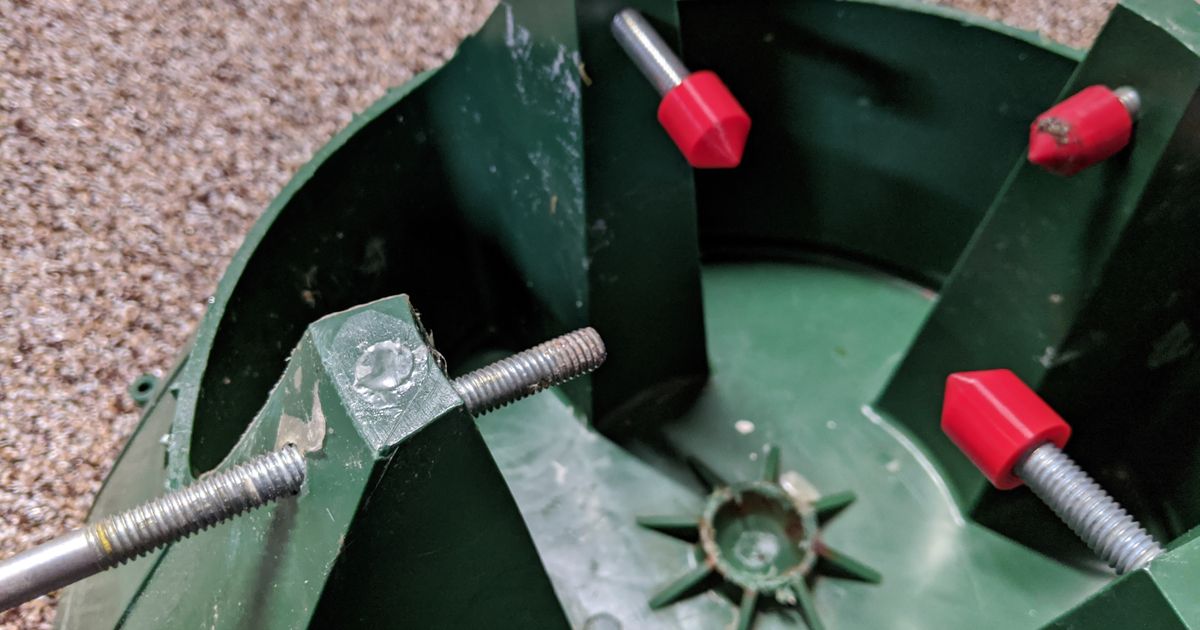 Christmas Tree Screw Cap by Techplex | Download free STL model ...