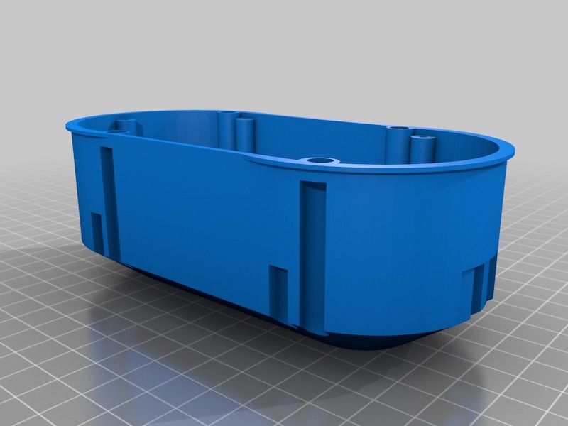 Double drywall box / Trockenwand Doppeldose by andy | Download free STL ...