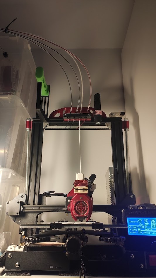 AR filament splitter modular, print in place by aroo | Download free ...