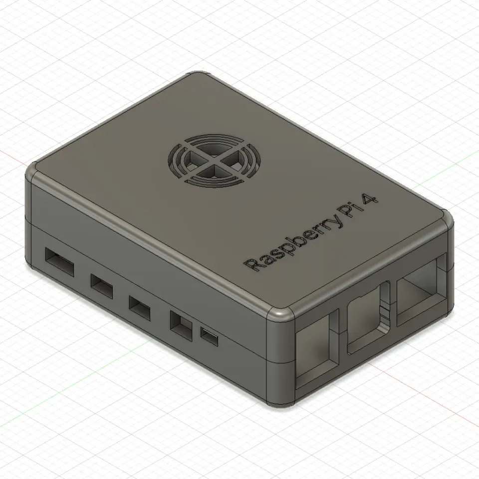 Raspberry Pi 4 Case by richspencer71 | Download free STL model ...