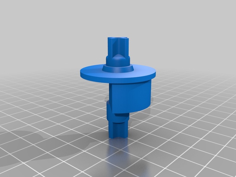 Torque Damper re-mix to use common clothes-pin spring by SiskoBen ...