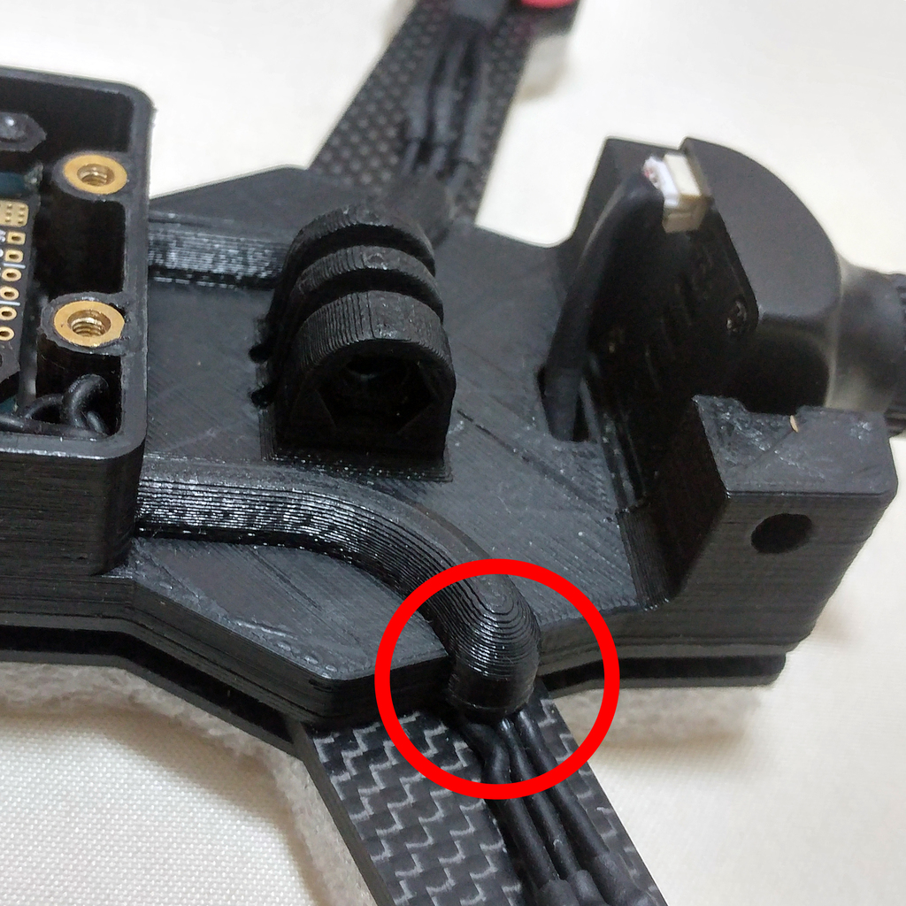 ZMR250 FPV low-profile frame with GoPro mount by Ariel | Download free ...