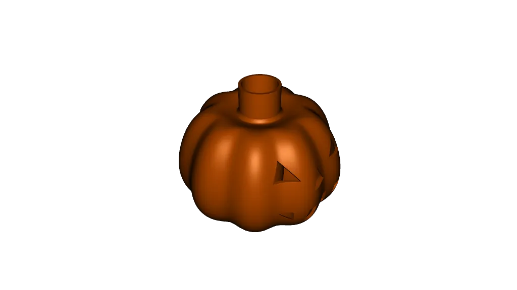 WS2811 bulb cover - Pumpkin by Dave | Download free STL model ...
