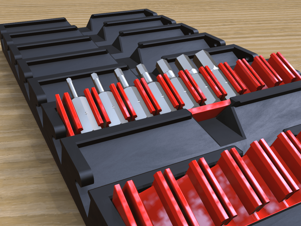 PB Swiss 970 BitBlock Rack - Customizable by 6d6178 | Download free STL ...