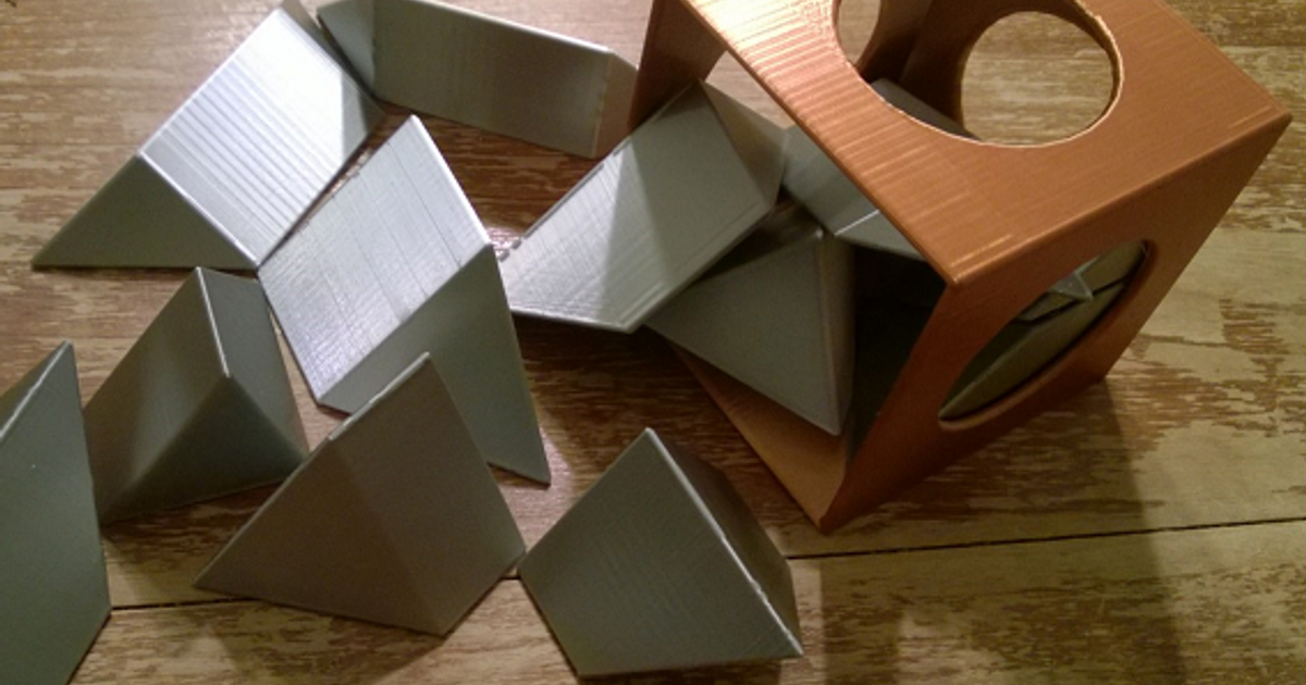 Prism Break Puzzle by Openscaddad | Download free STL model ...