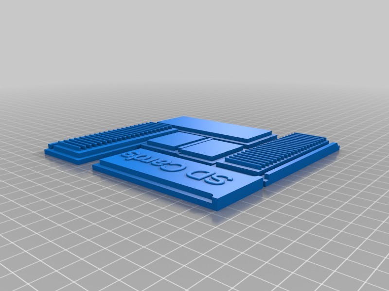SD Card Storage by Openscaddad | Download free STL model | Printables.com