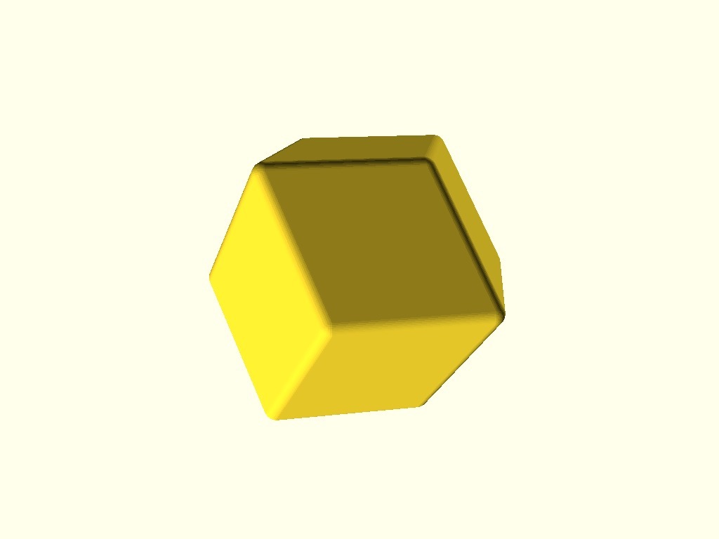 Customizable Rhombic Dice by Openscaddad | Download free STL model ...
