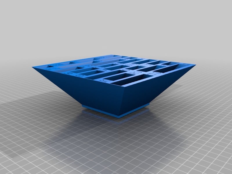 Arduino Word Clock - 3D Printable by DIY Machines | Download free STL ...