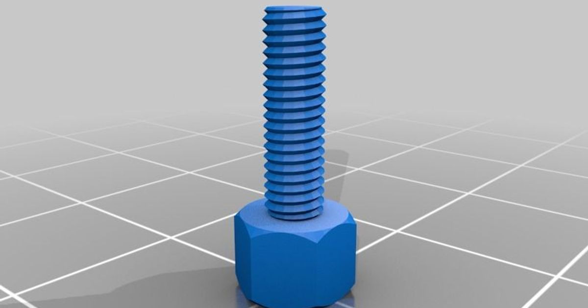 My M3x10mm Hex Socket by Jeff | Download free STL model | Printables.com