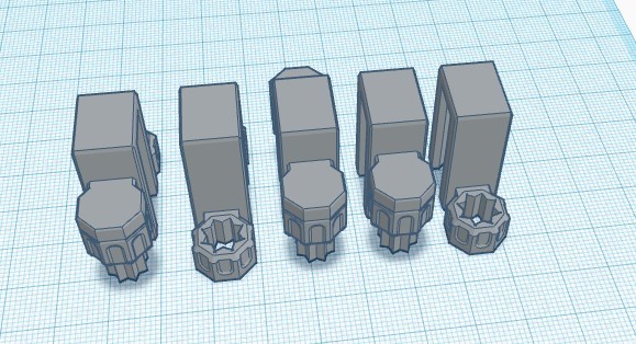 Dungeon Stick Intersection connectors by LordOgreCorsair | Download ...