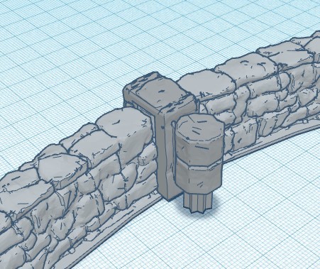 Dungeon Stick Intersection connectors by LordOgreCorsair | Download ...