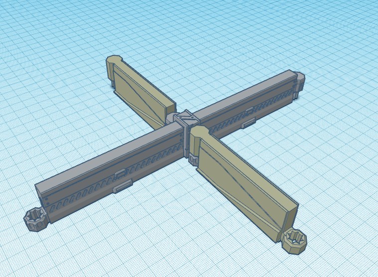 Dungeon Stick Intersection connectors by LordOgreCorsair | Download ...