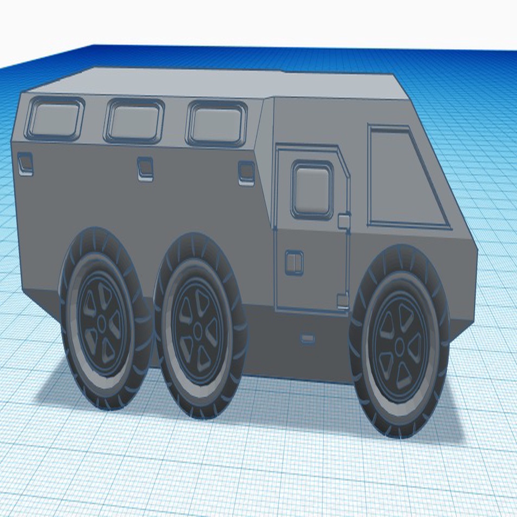 6x6 truck three models by LordOgreCorsair | Download free STL model ...