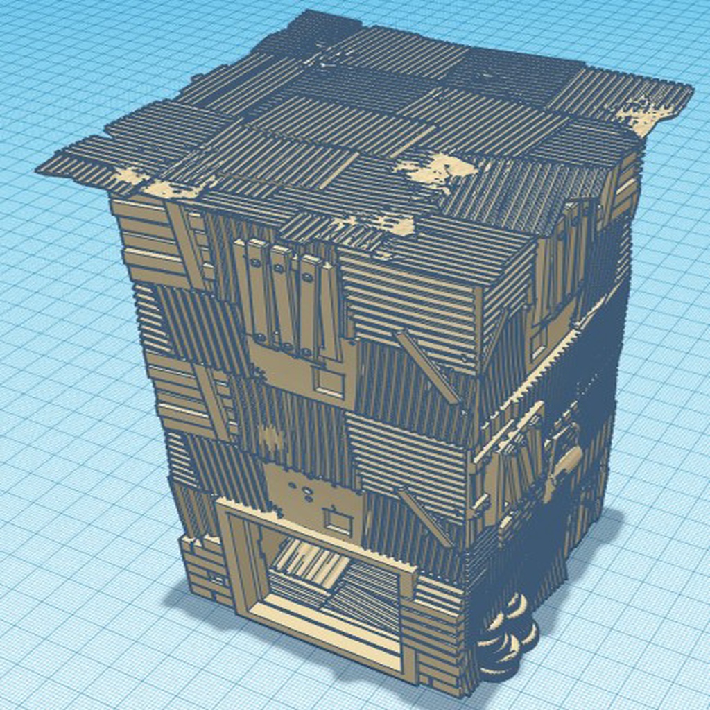 Shanty dice tower/watch tower by LordOgreCorsair | Download free STL ...