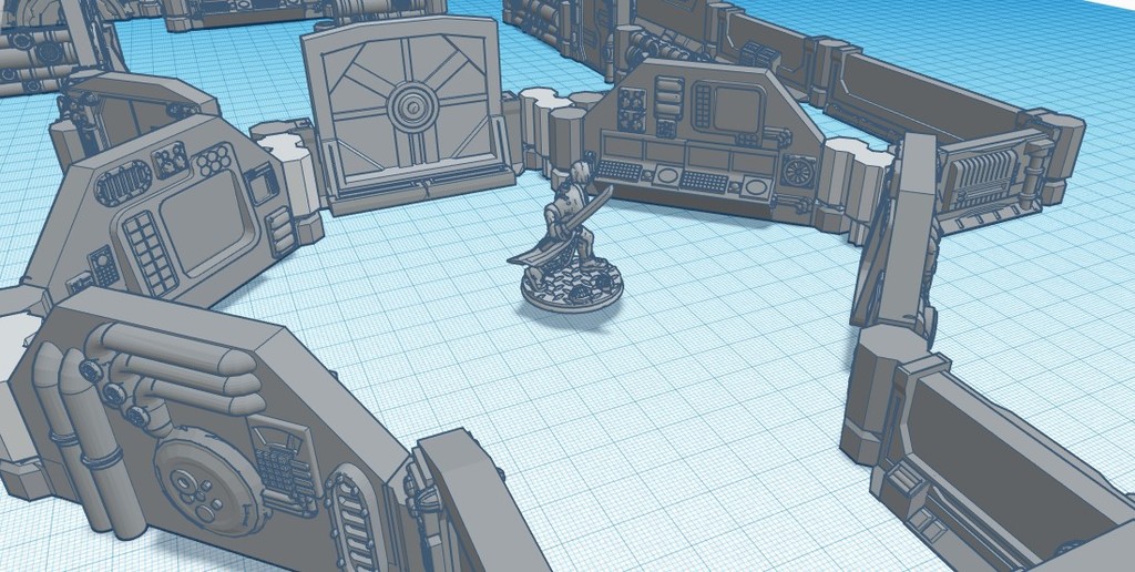 Dungeon Stick Starship interior walls and parts edited updated! by ...