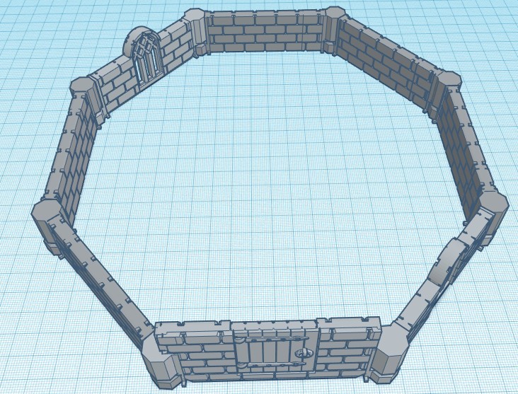 Dungeon stick Village Terrain by LordOgreCorsair | Download free STL ...