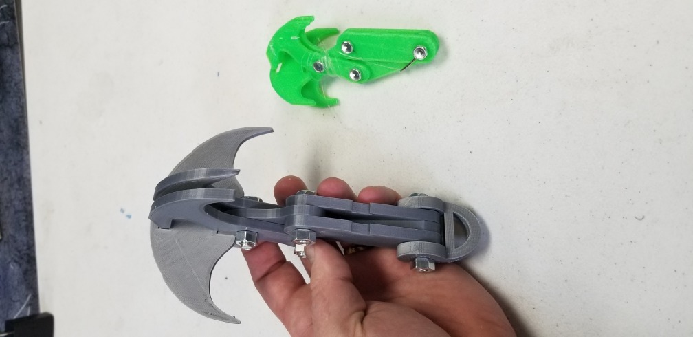 Gravity claw hook updated v2 by LordOgreCorsair | Download free STL ...