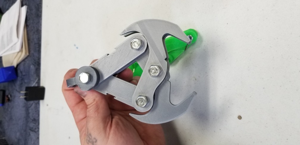 Gravity claw hook updated v2 by LordOgreCorsair | Download free STL ...