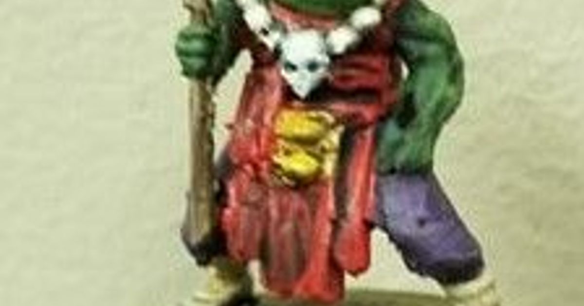 Toad monk by LordOgreCorsair | Download free STL model | Printables.com