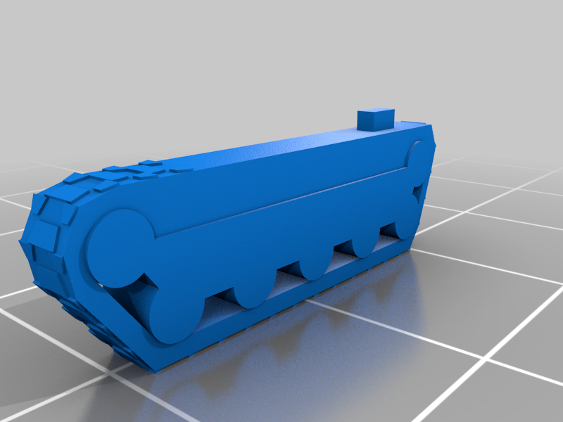 Linear tank 1/200 by k scale models | Download free STL model ...