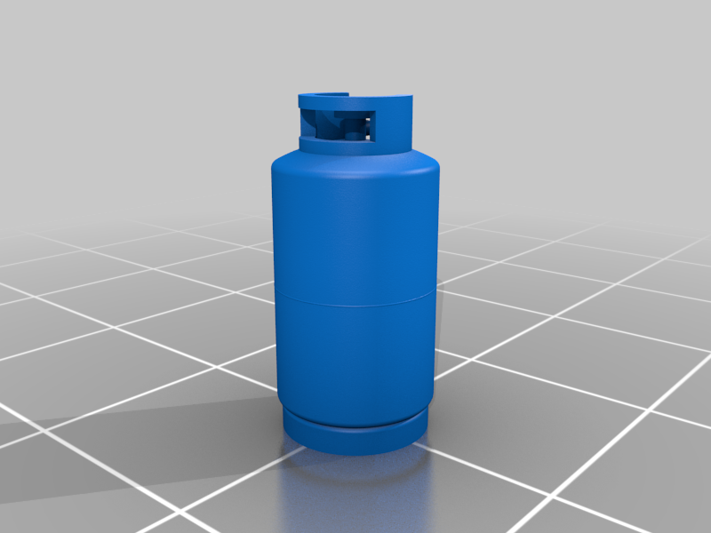 gas cylinder by k scale models | Download free STL model | Printables.com