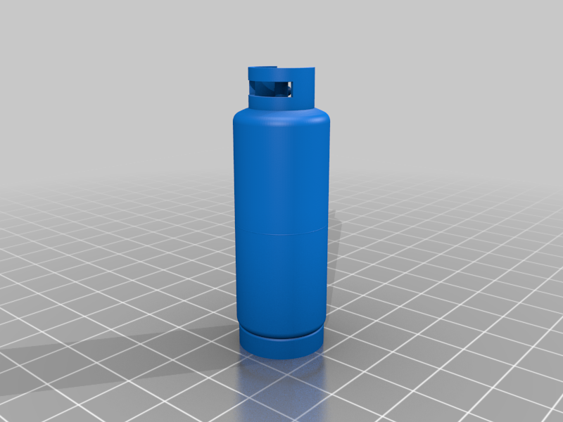 gas cylinder by k scale models | Download free STL model | Printables.com