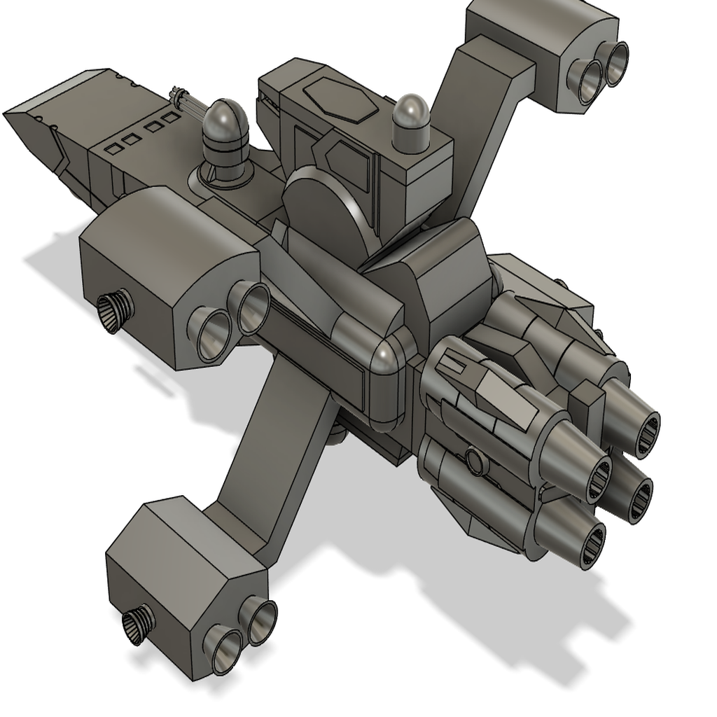 Drake-class 1/144 SG by k scale models | Download free STL model ...