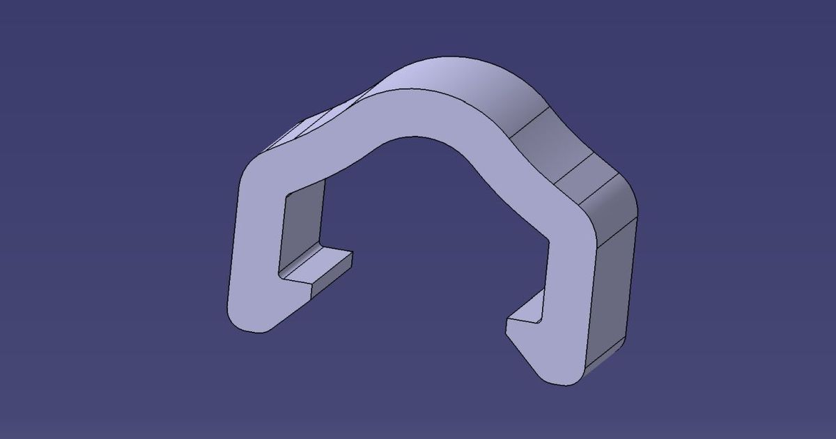 C-clips for bike cable by LuluX | Download free STL model | Printables.com