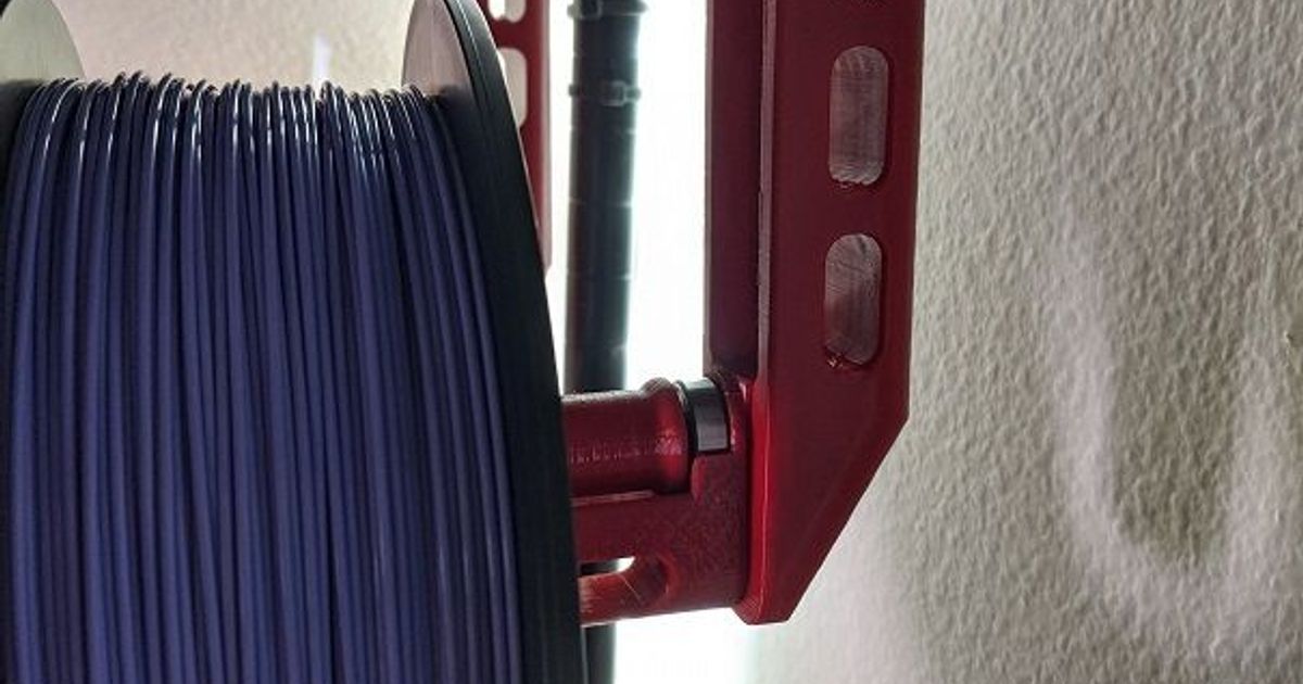Wire shelf hanging spool holder for Filler spool holder by DevoCut ...