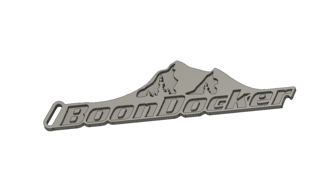 Boondocker keyring by Jonna | Download free STL model | Printables.com
