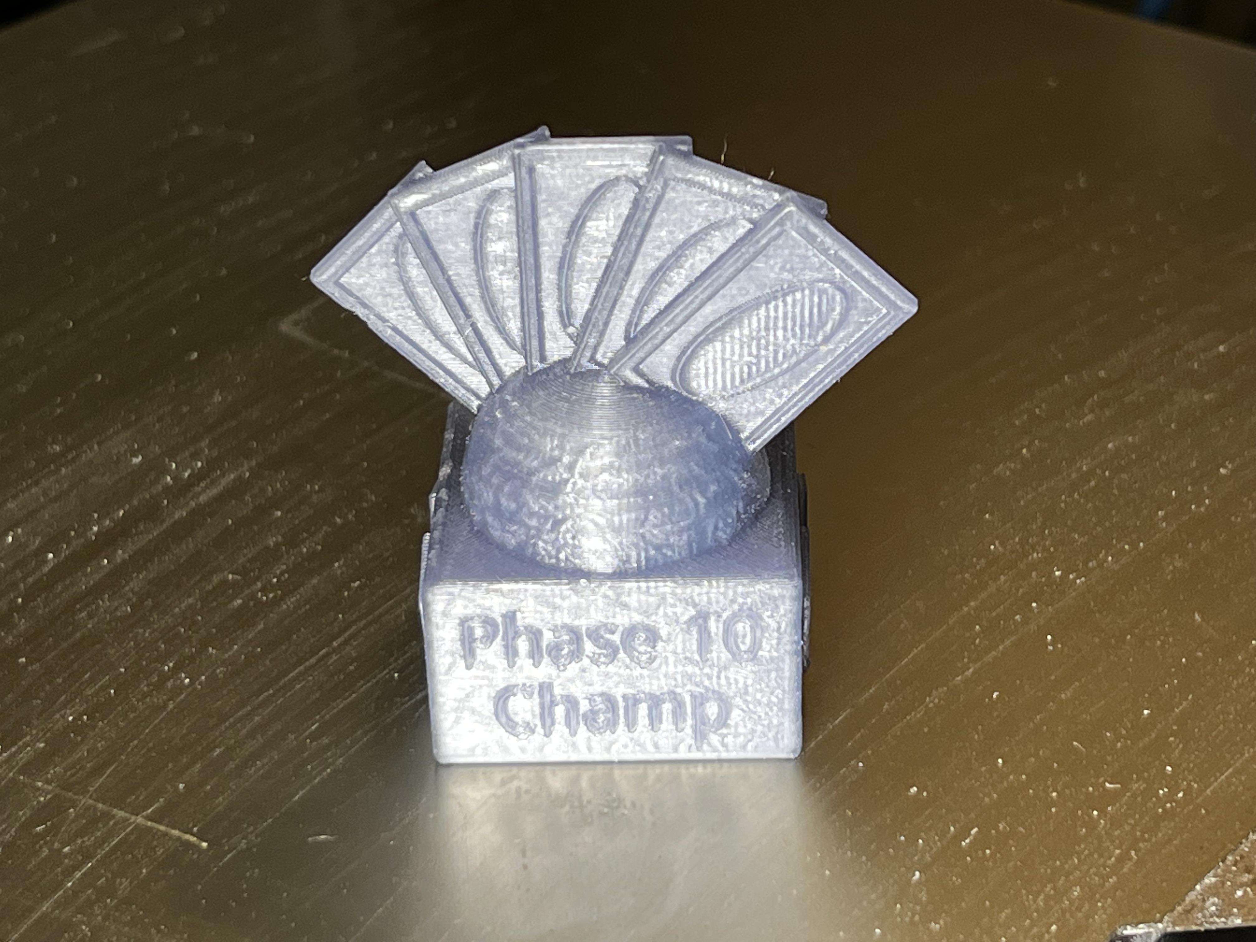 Phase 10 Champion Trophy by dbackbassfan | Download free STL model ...