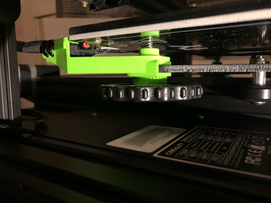 Ender 3 V2 locking bed knob modification by kmarty | Download free STL model | Printables.com