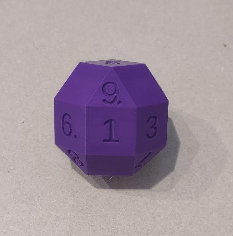 "9 Sided" Die by akneipp | Download free STL model | Printables.com