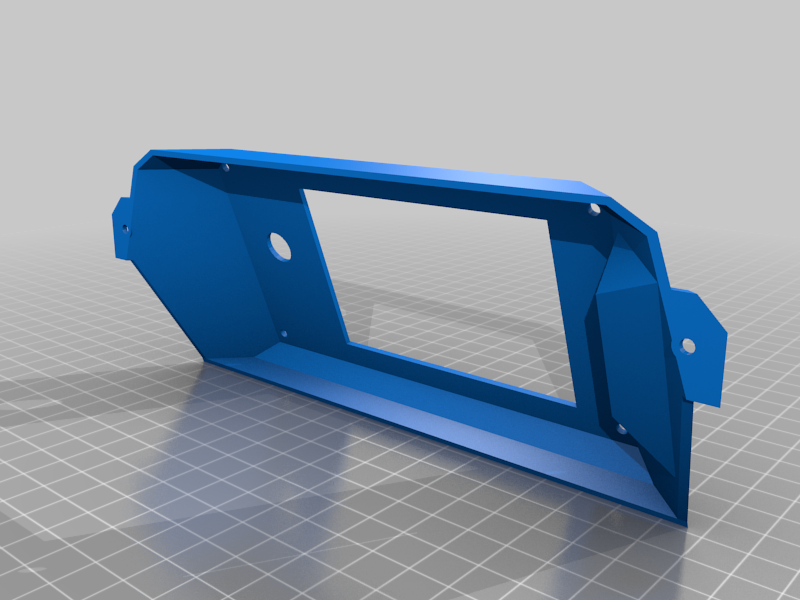 HCmaker7 LCD front frame (adimlab) by Strel | Download free STL model ...