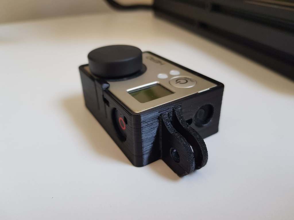 Vertical GoPro Frame for HERO3 Silver by Bruno Cubateli | Download free ...