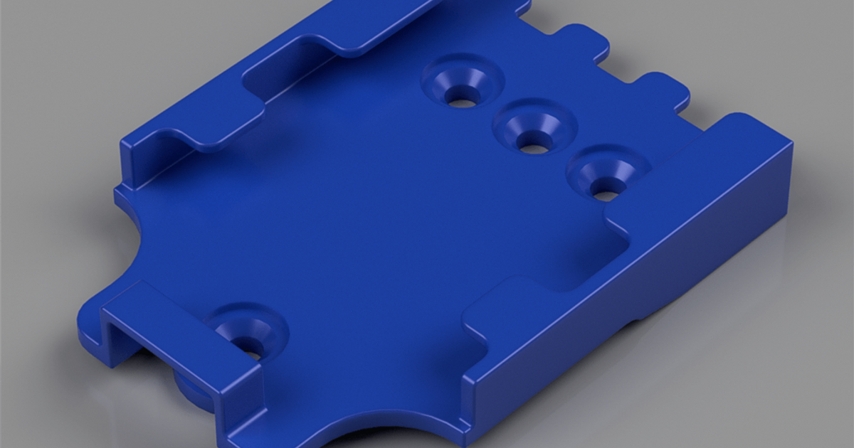 Safariland QLS Plate (For Normal Wood Screws) - Now With Less Support ...