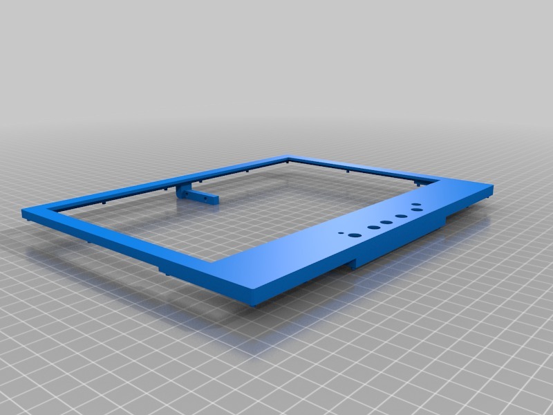 10.1 HDMI TFT Screen enclosure full size by Lyricon | Download free STL ...