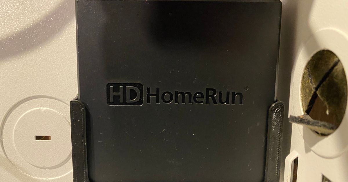 HDHomerun Duo Mount for Leviton Structured Media by ericsnis | Download ...
