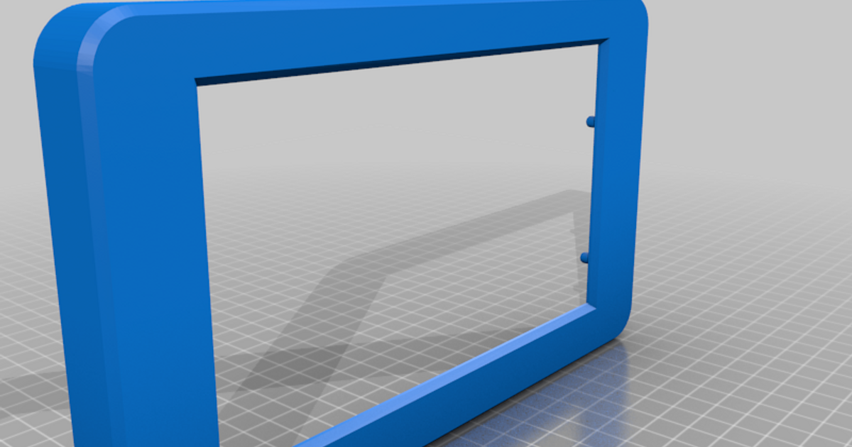 3D Mellow TFT 7 inch mount - fits on swivel mount by caesar_1111 ...