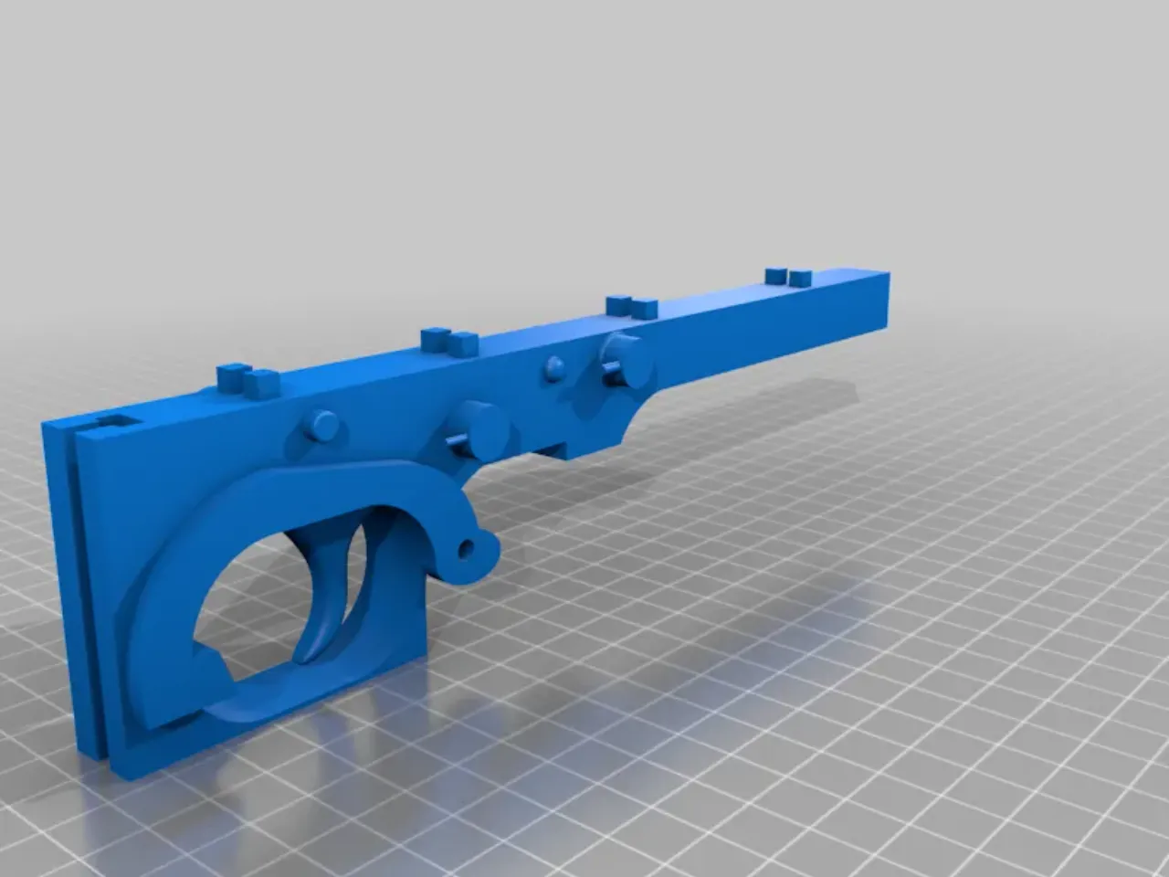 M1A1 Thompson smg by Sushirollz18 | Download free STL model ...