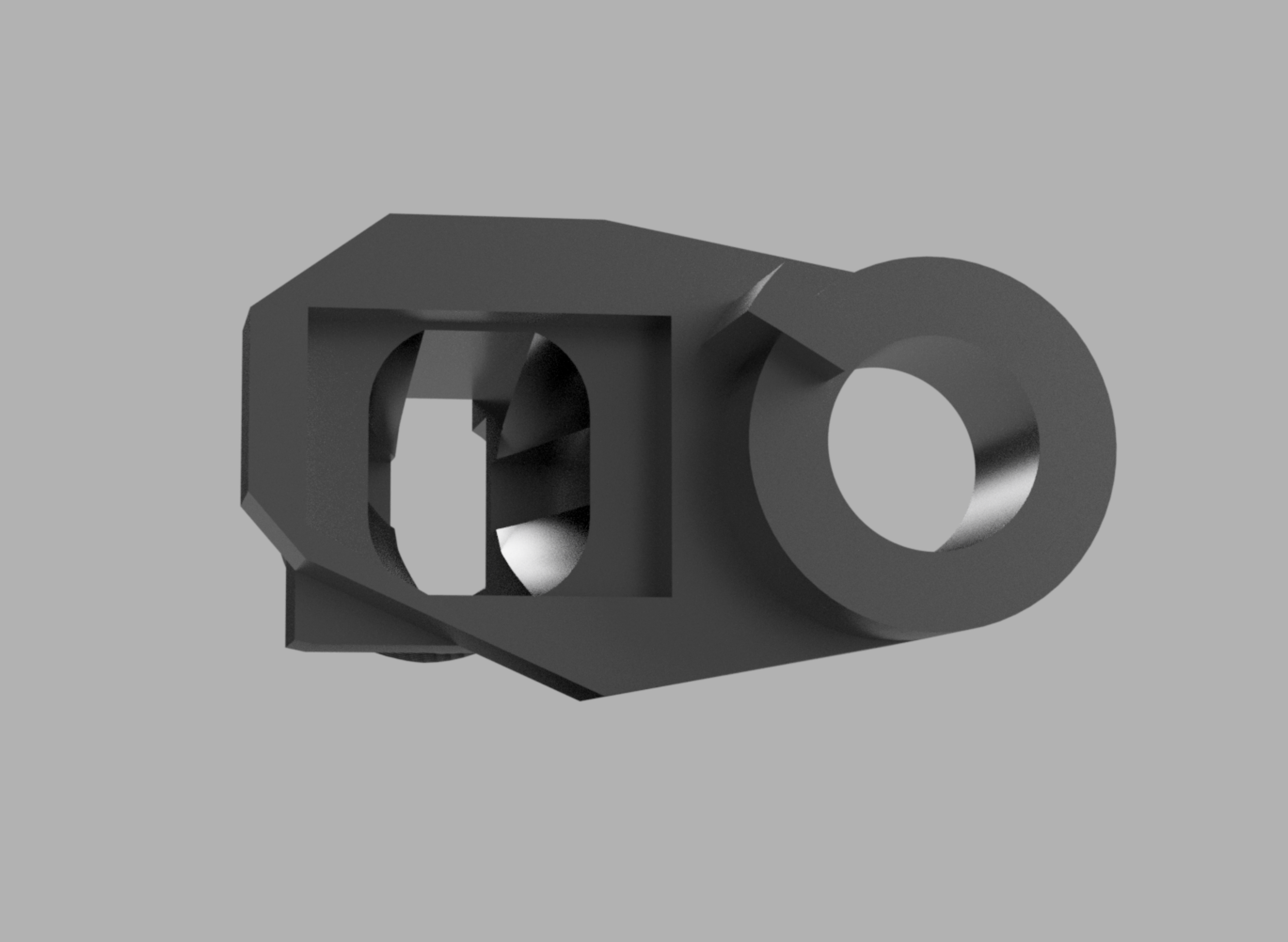 Flush Handle Mount for Toto Toilet by Xials | Download free STL model ...