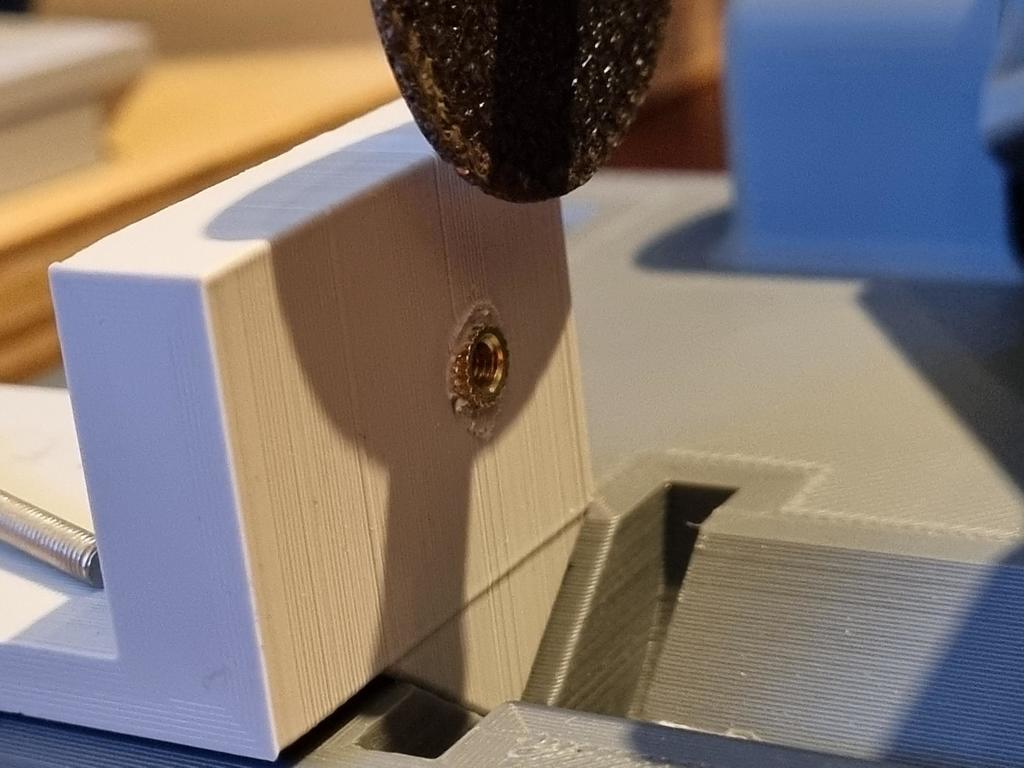 Threaded brass insert version (M3) by khyams | Download free STL model ...