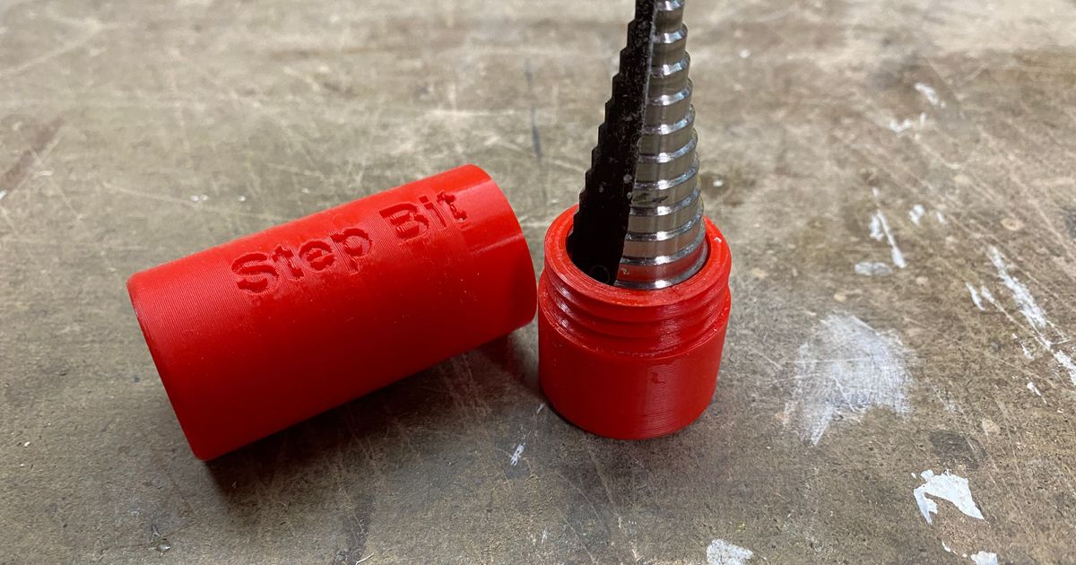 Step Bit Case por ericsnis | Descargar modelo STL gratuito | Printables.com